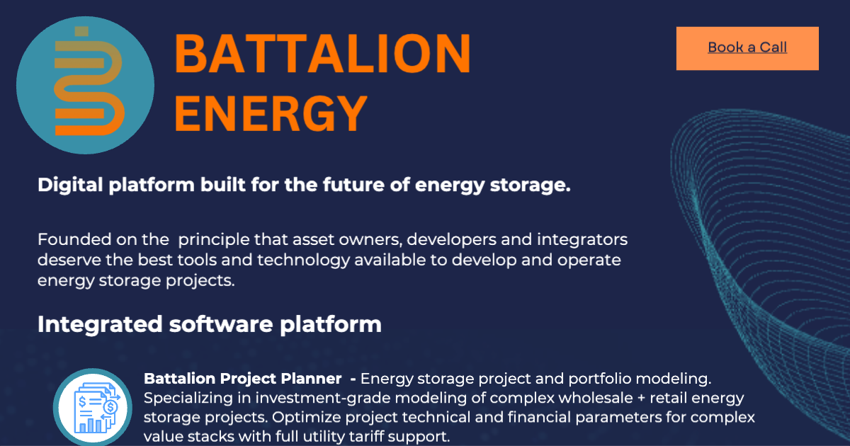 Battalion Energy - Advanced Energy Storage Platform
